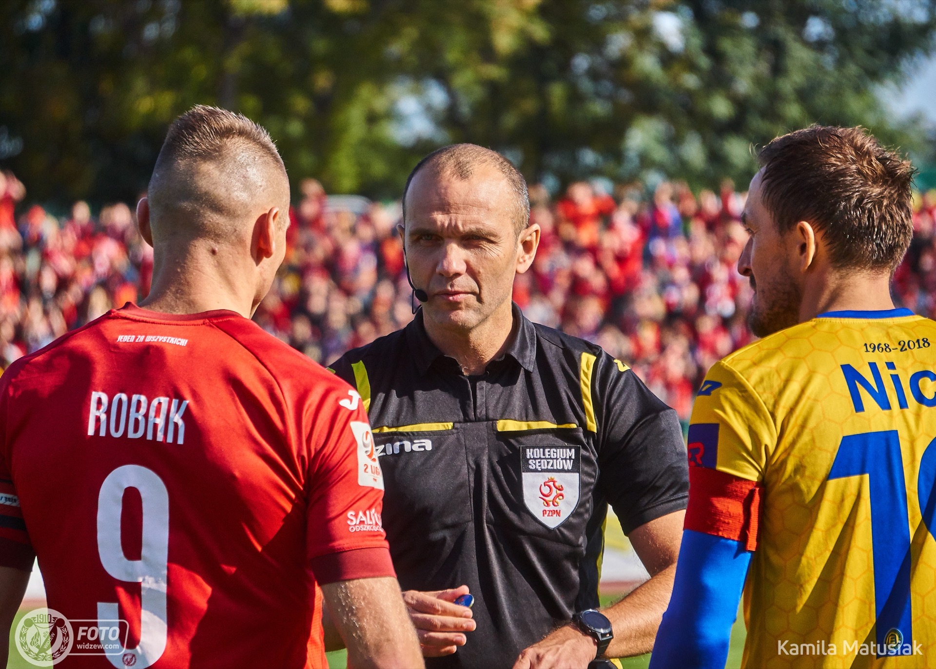 Sebastian Tarnowski sędzią meczu Widzew - Lech II
