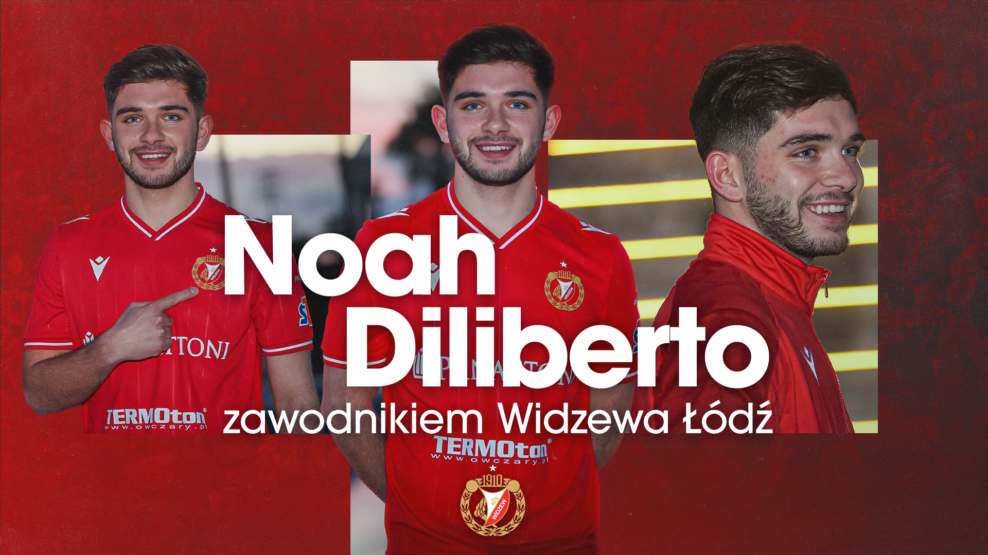 Noah Diliberto nowym Widzewiakiem!