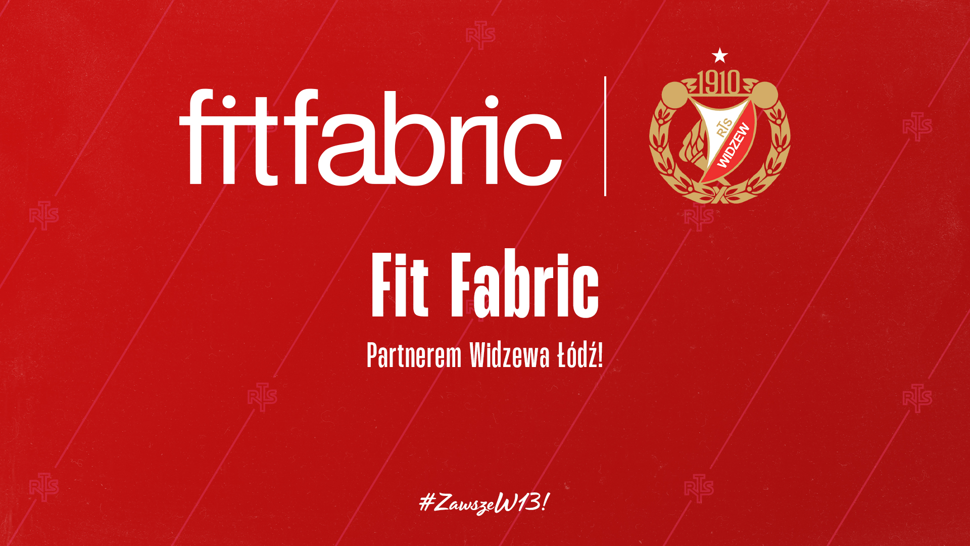Fit Fabric nowym Partnerem Widzewa Łódź